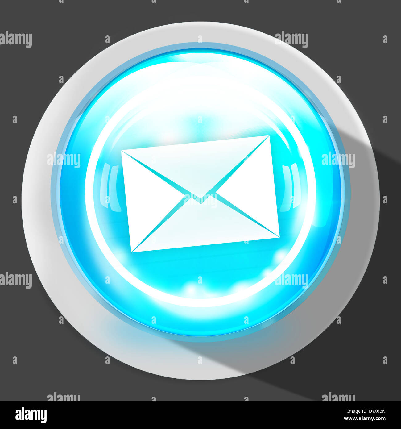 contact icon button symbol Stock Photo - Alamy