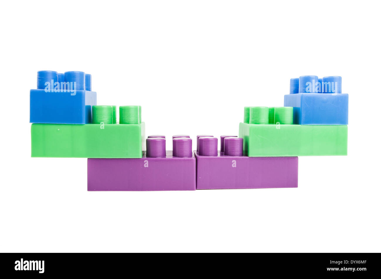 Geometric concrete block background Cut Out Stock Images & Pictures - Alamy