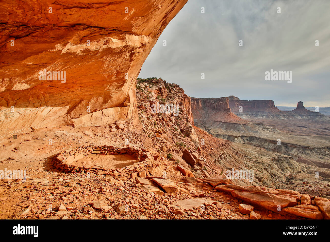 False Kiva, Islands in the Sky District, Canyonlands National Park ...