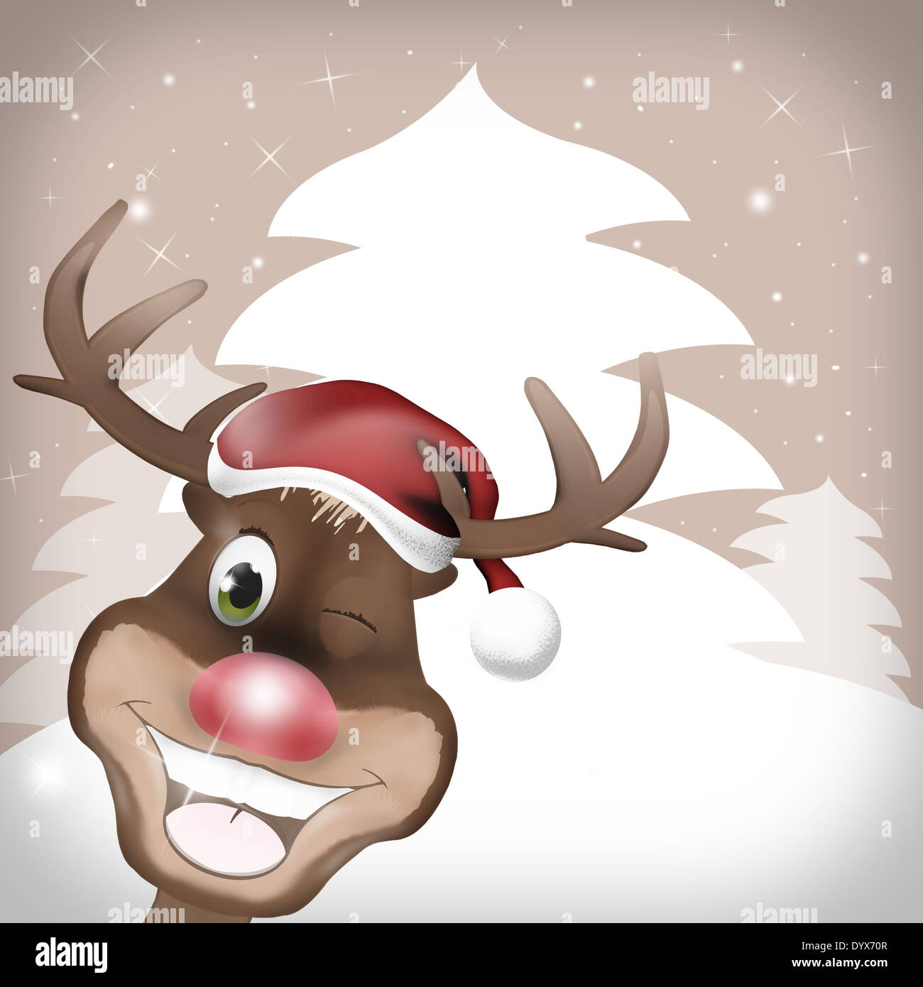Rudolph the red nosed reindeer hat hi-res stock photography and images ...