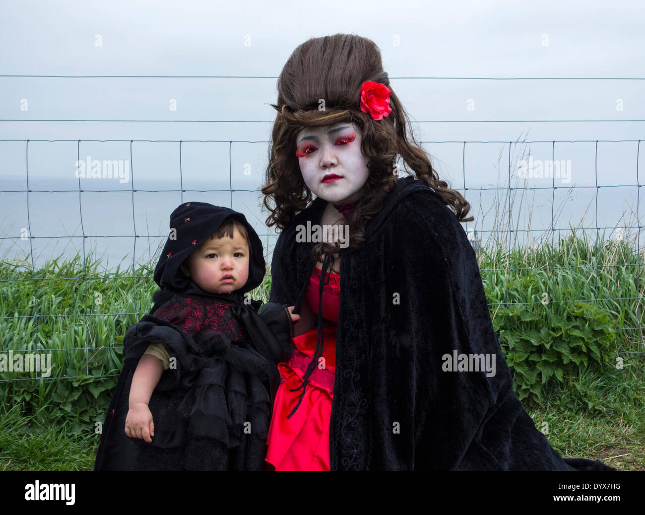 Whitby goth festival april 2014 hi-res stock photography and images - Alamy