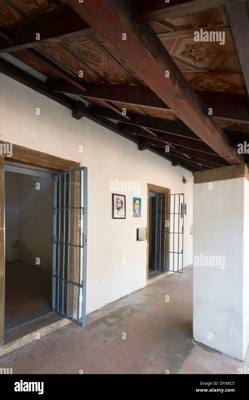 The old colonial Fort Kochi Jail, a heritage site in Fort Kochi, Cochin ...