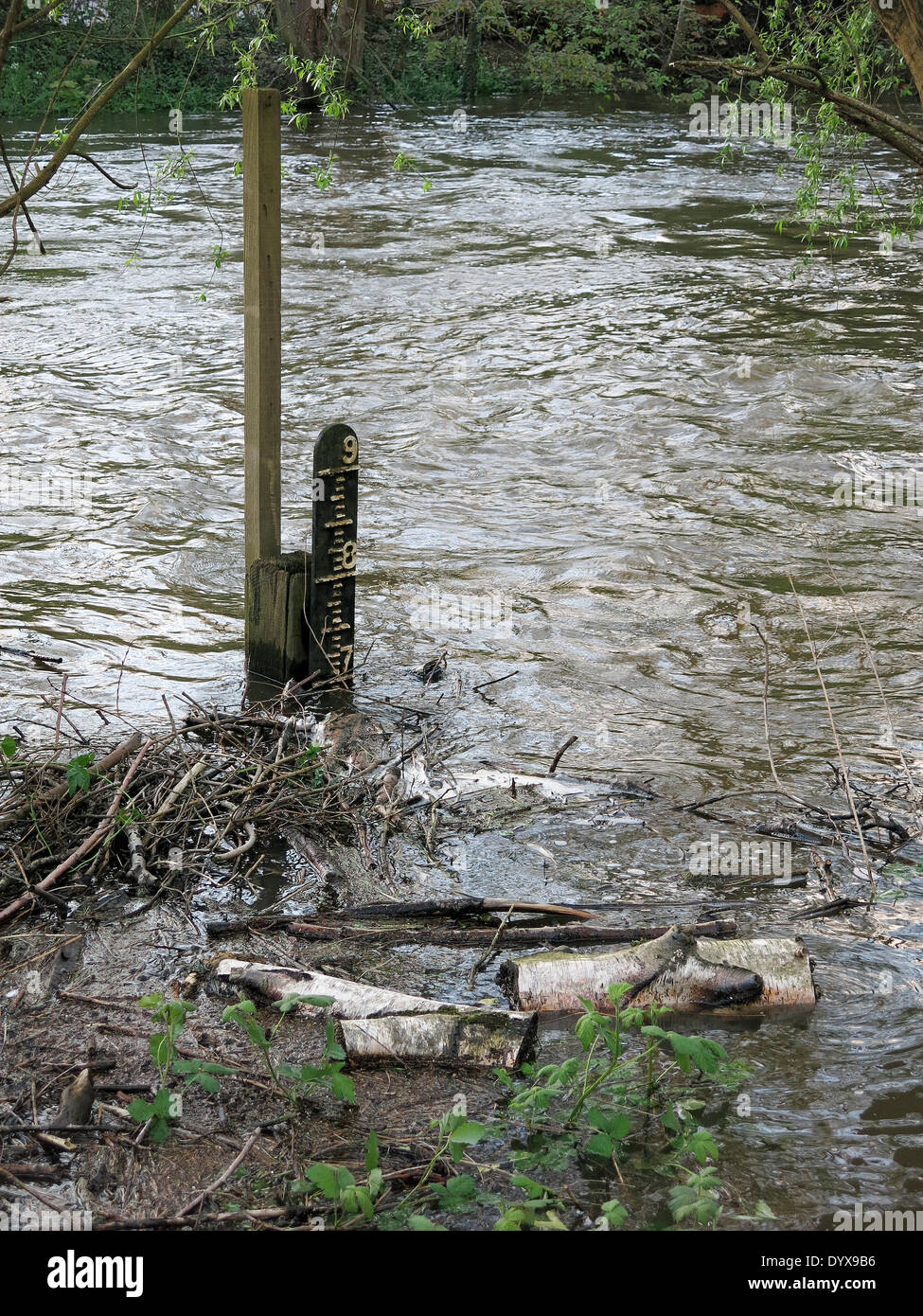 Eashing, Surrey. 26th Apr, 2014. The River Wey bursting its banks at ...