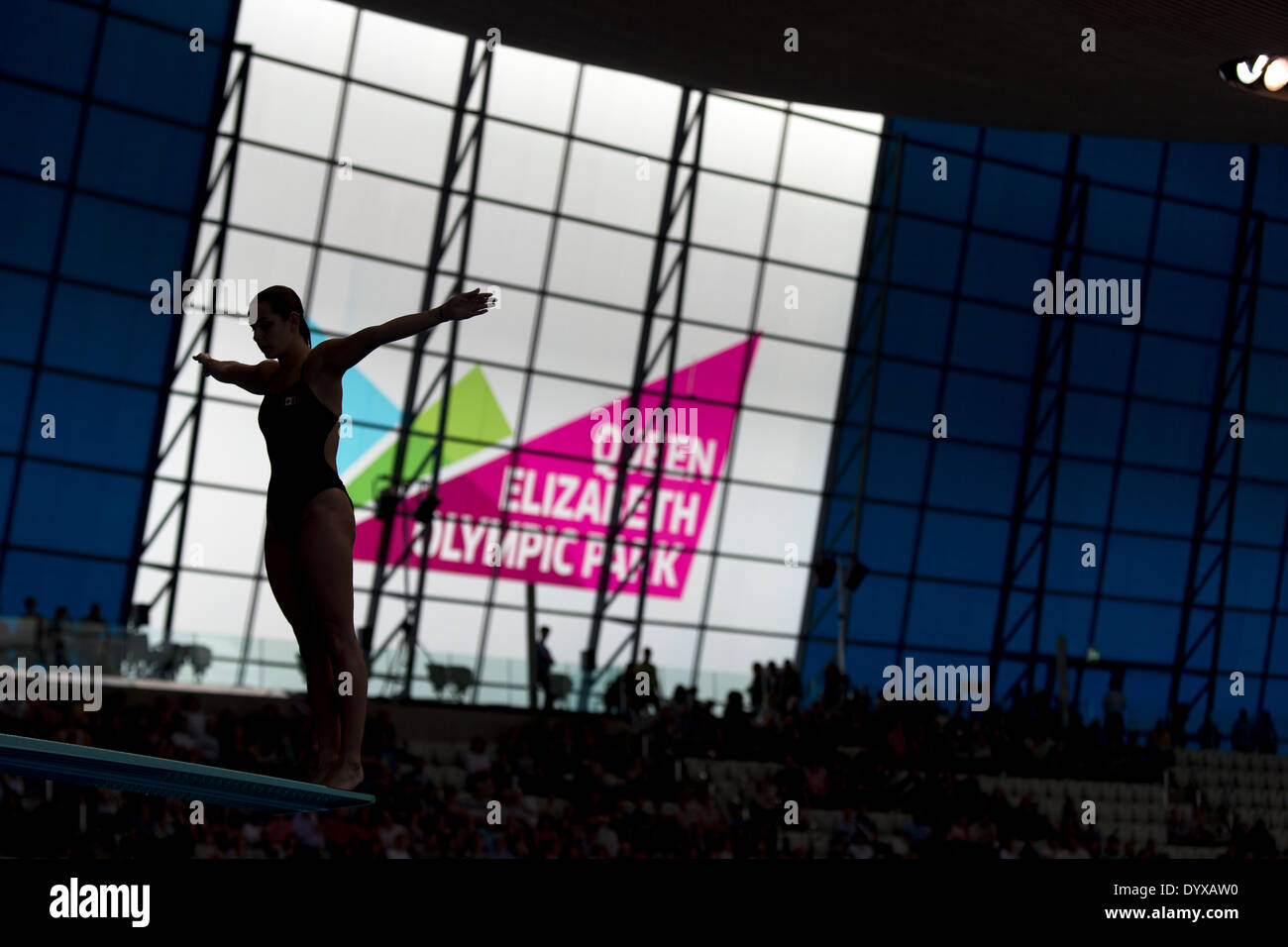 Diving 3m springboard women final hi-res stock photography and images ...