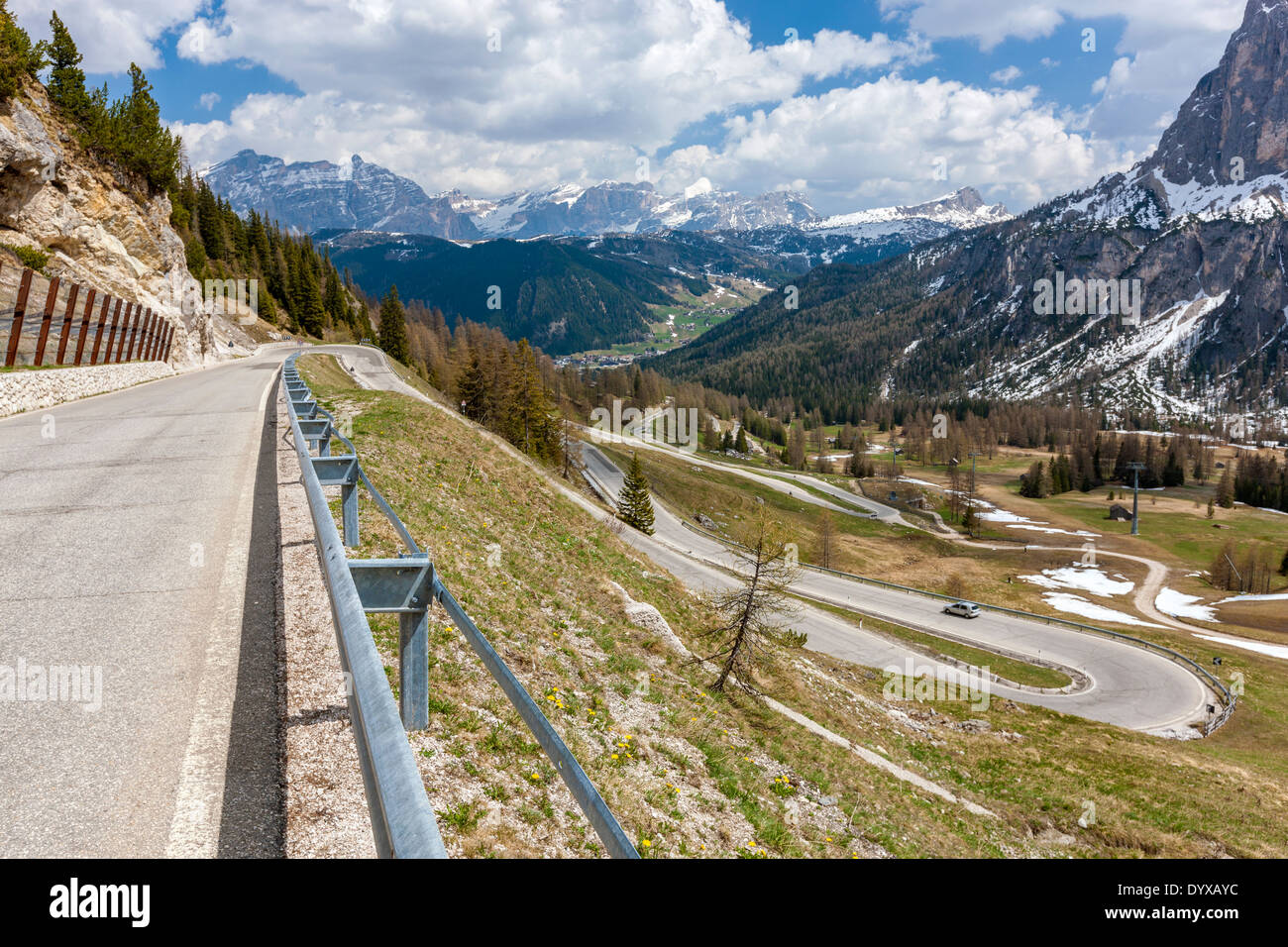 Passo gardena hi-res stock photography and images - Alamy