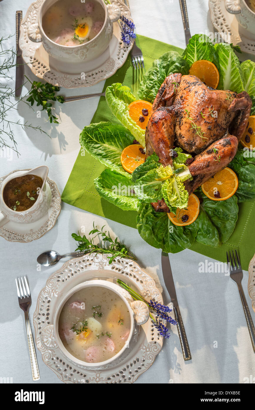 Roasted big turkey for thanksgiving Stock Photo - Alamy