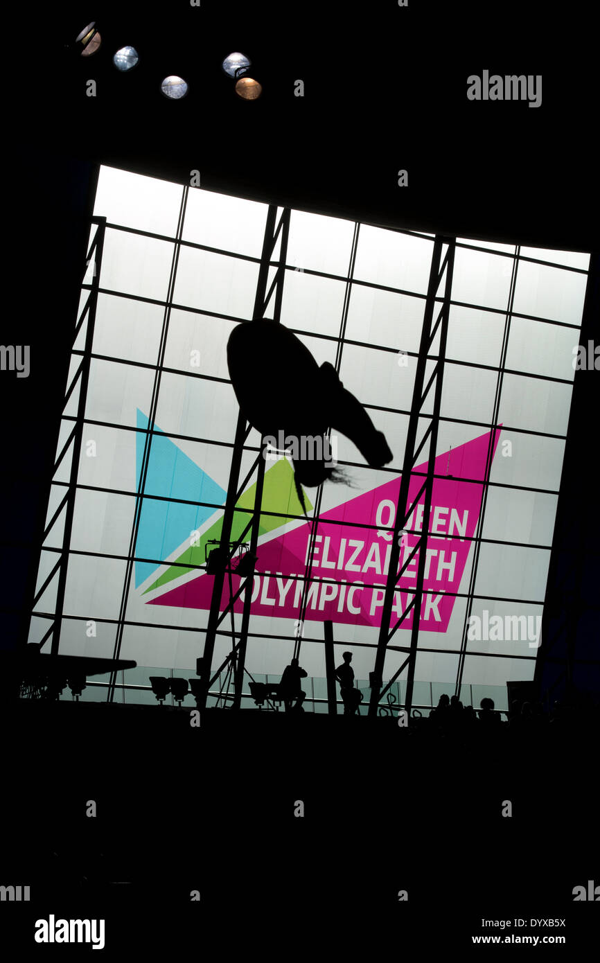 London, UK. 26th Apr, 2014. 3m Springboard Women Final FINA/NVC Diving ...