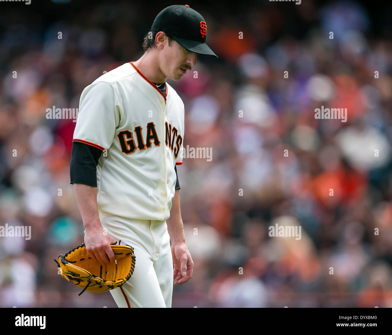 San Francisco CA. 26th Apr, 2014. San Francisco Giants starting pitcher ...