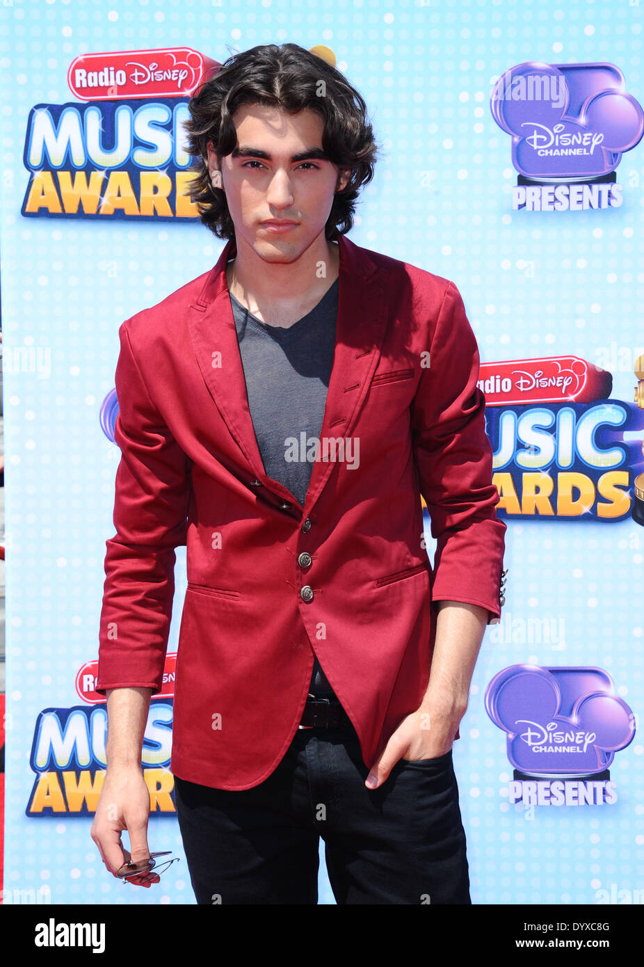 Los Angeles, California, USA. 26th Apr, 2014. Blake Michael attending ...