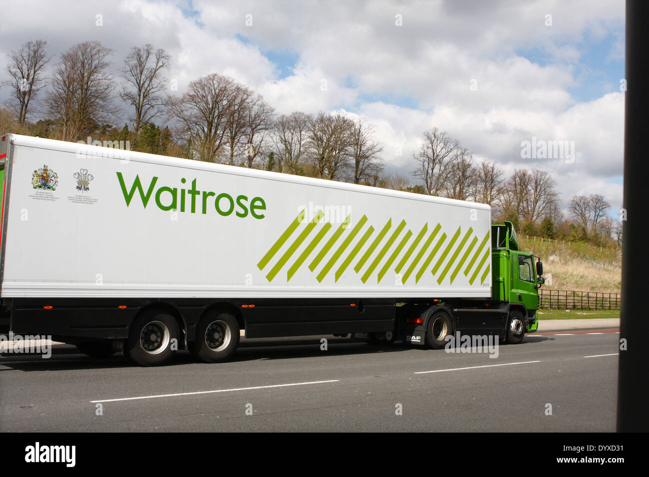 Waitrose Supermarket Lorry Truck High Resolution Stock Photography and ...