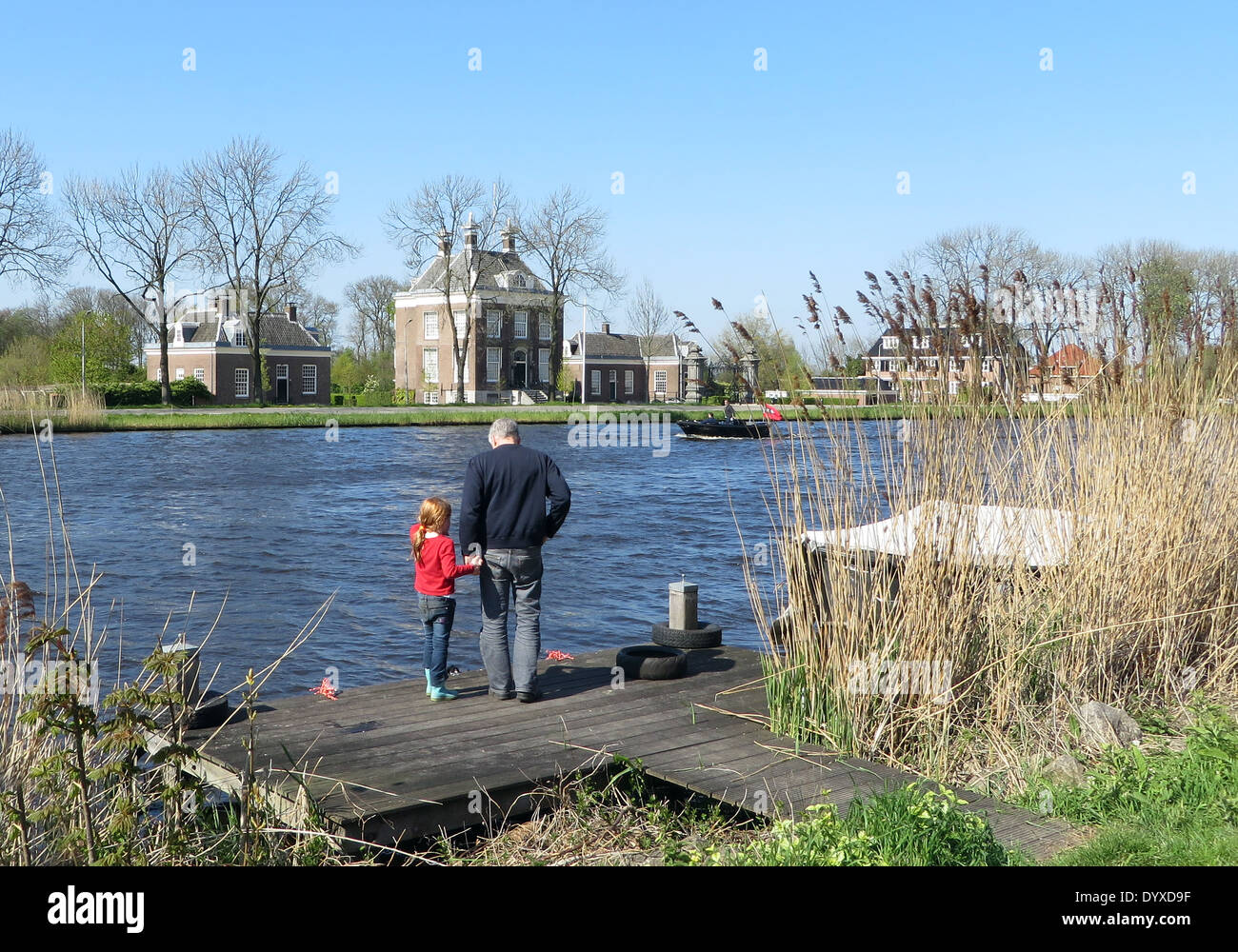 Amtel River in Amsterdam Stock Photo - Alamy