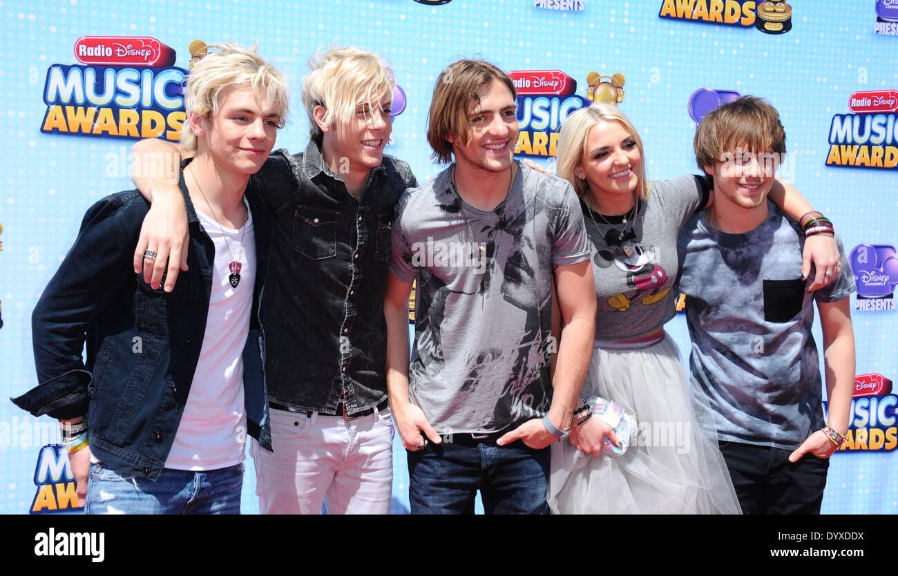 R5 at arrivals for Radio Disney Music Awards - Arrivals 1, Nokia ...
