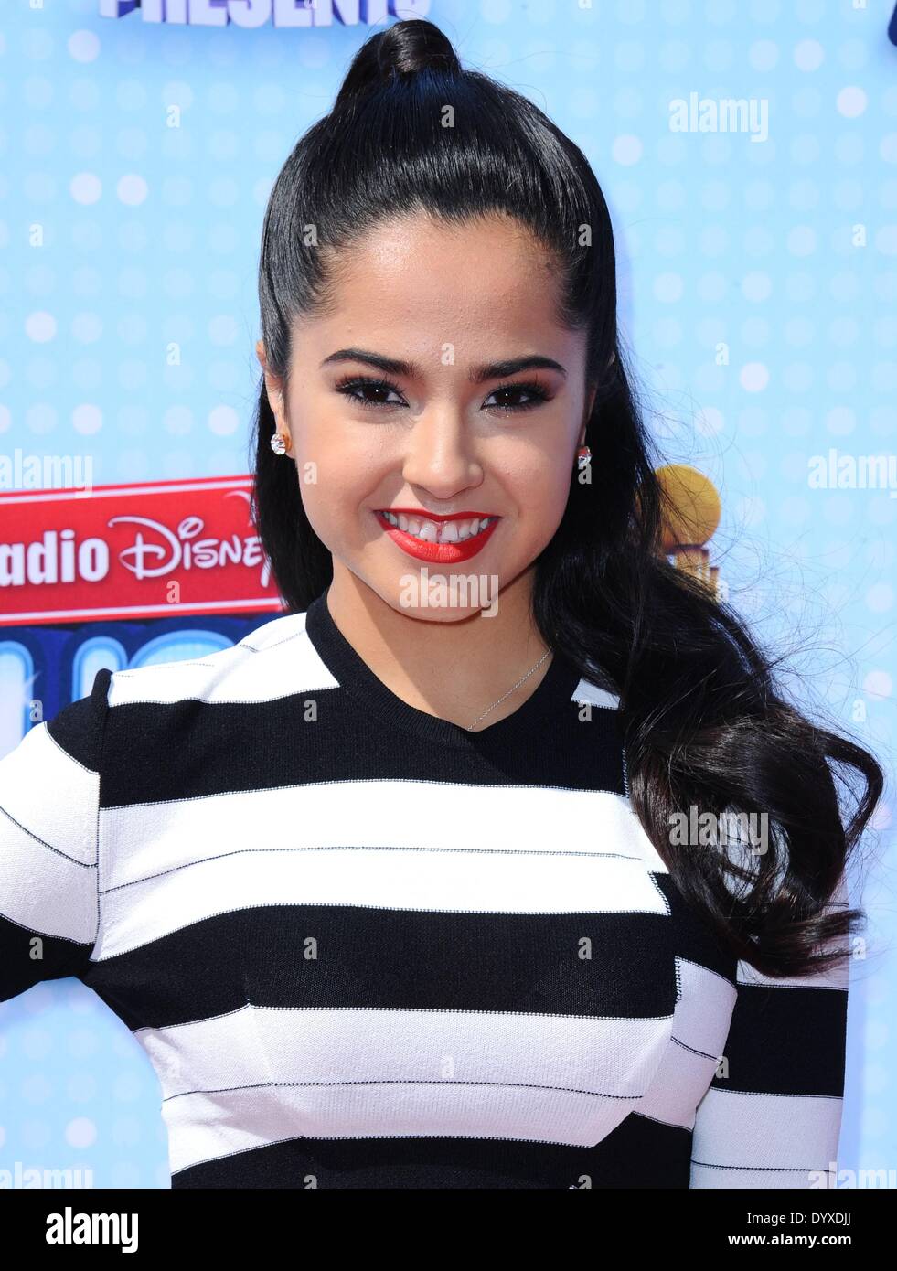 Los Angeles, CA, USA. 26th Apr, 2014. Becky G at arrivals for Radio ...