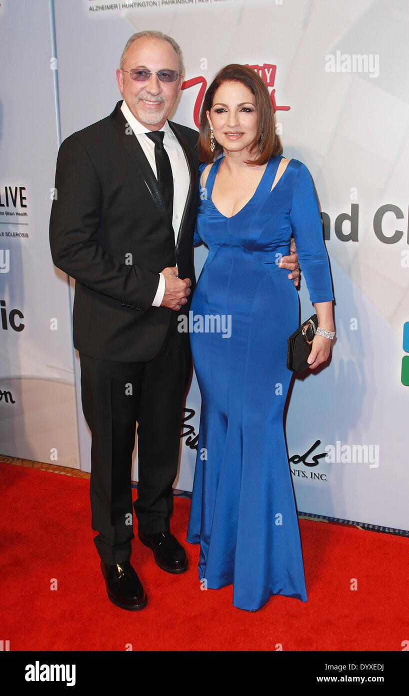 Las Vegas, Nevada, USA. 26th Apr, 2014. Singer Gloria Estefan and ...