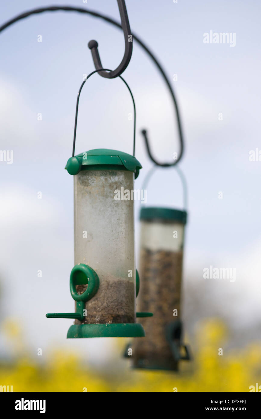 Seed mix in feeder hi-res stock photography and images - Alamy