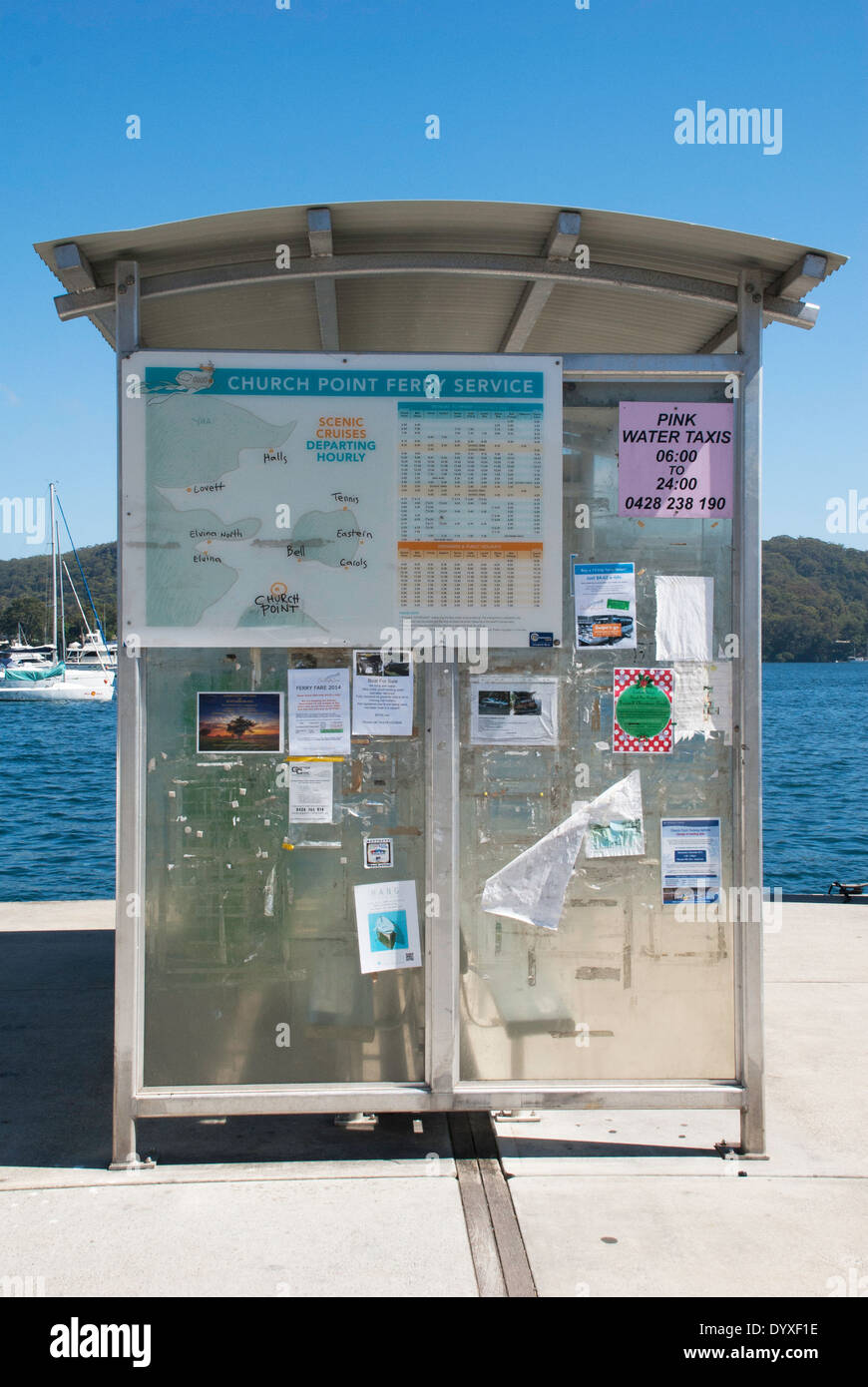 Sydney ferry map hi-res stock photography and images - Alamy