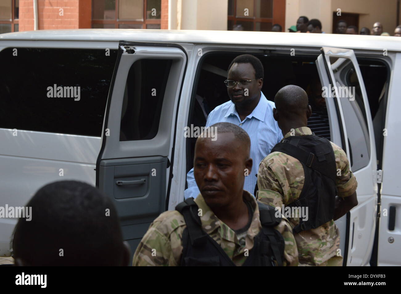 Juba, South Sudan, Africa. 25th Apr, 2014. Four senior politicians ...