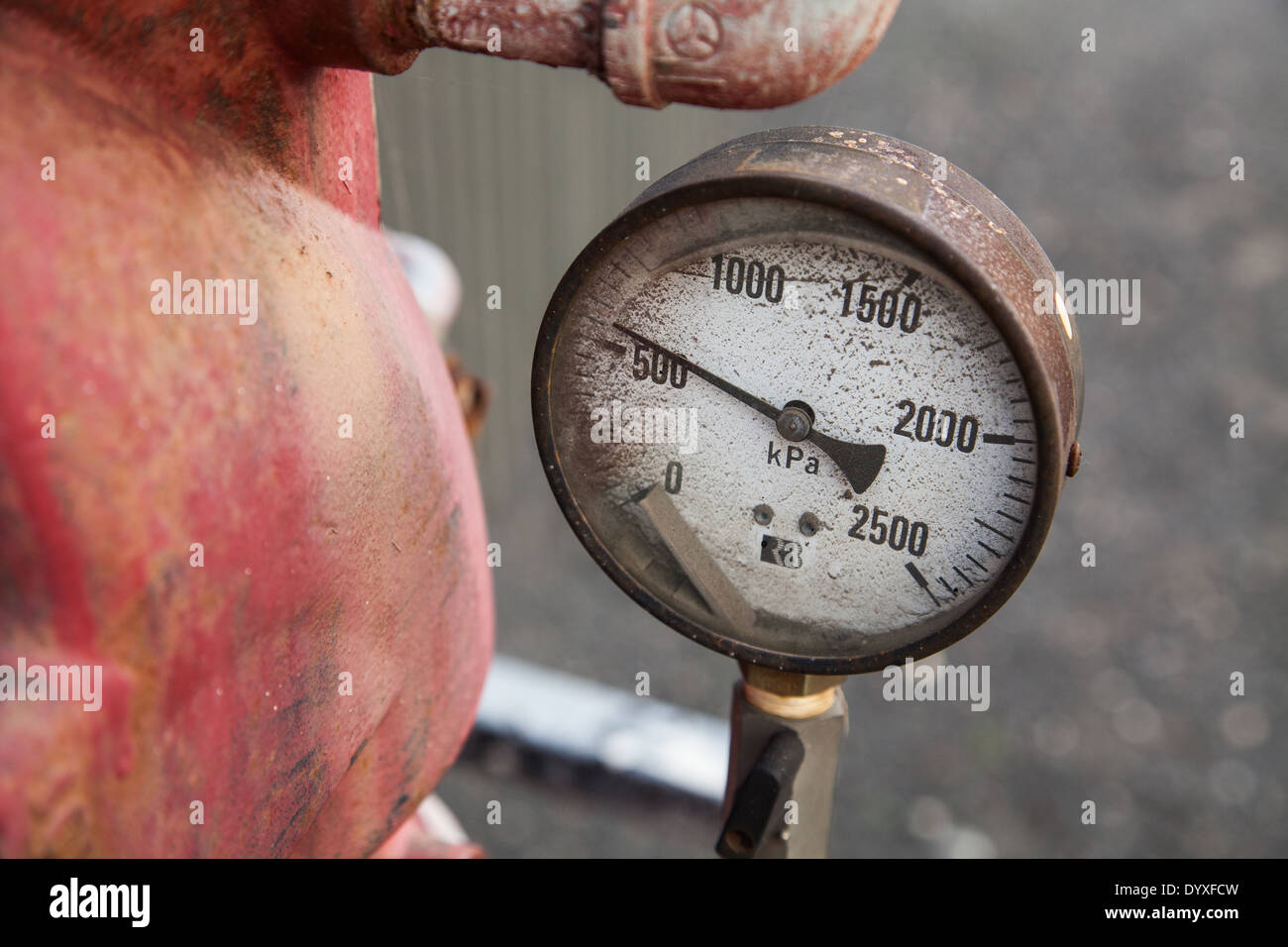 Broken pressure gauge hi-res stock photography and images - Alamy