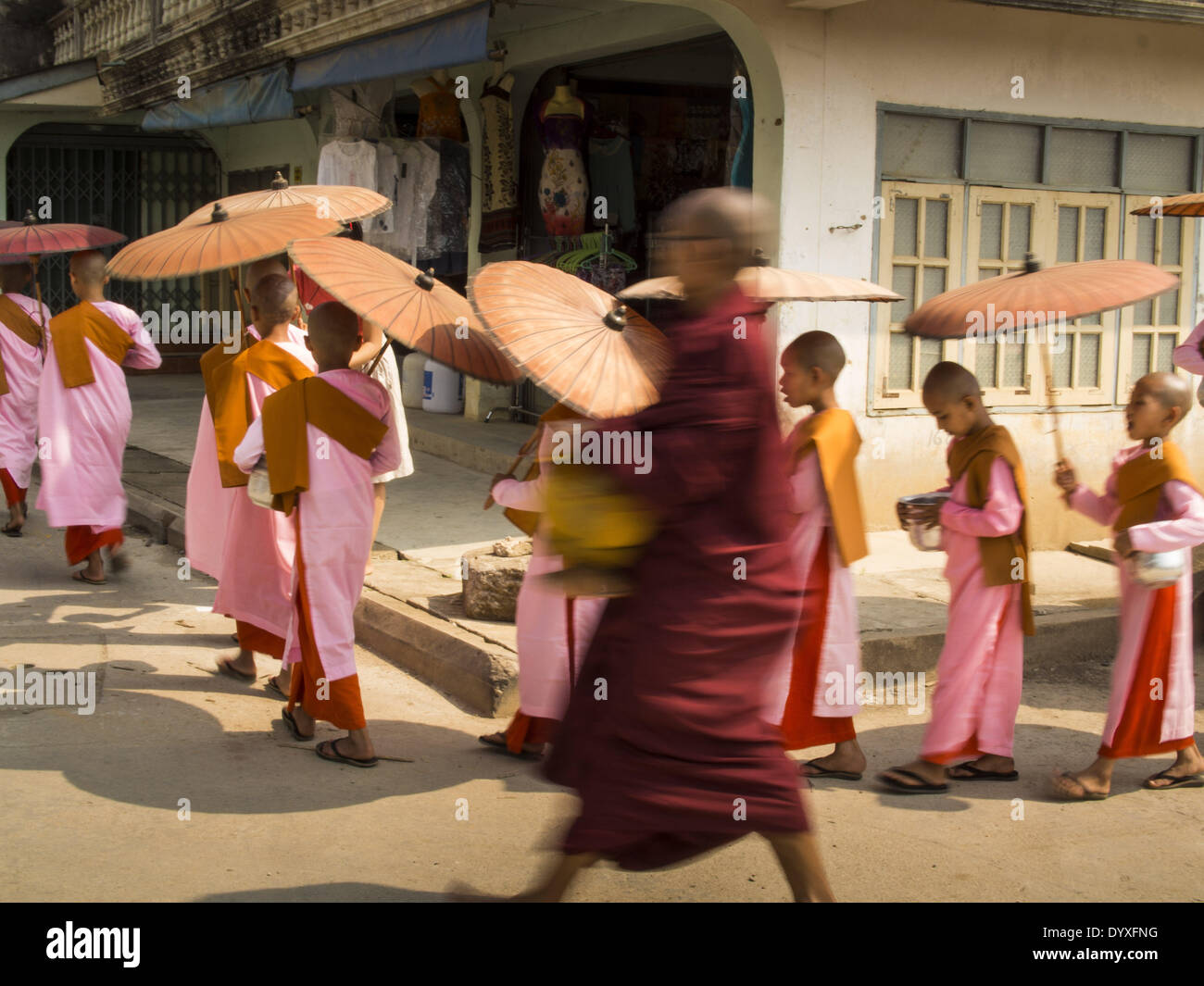 Buddhist nuns ordained hi-res stock photography and images - Alamy