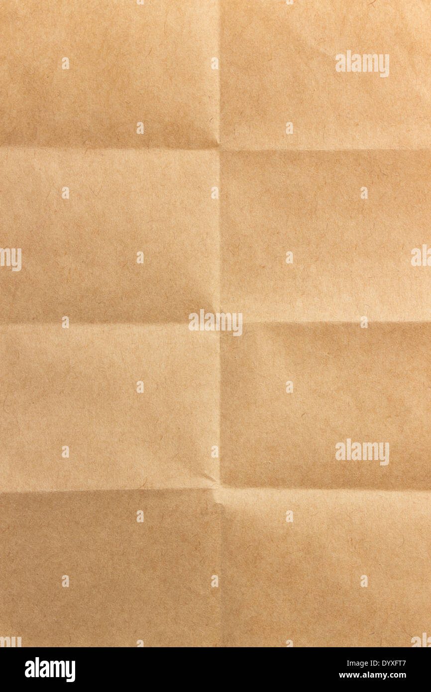 Folded brown paper texture hi-res stock photography and images - Alamy