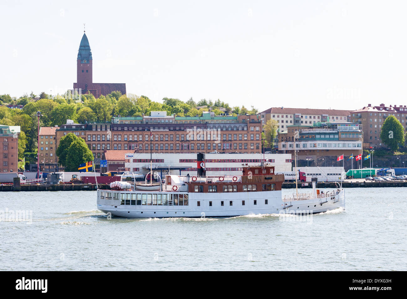 Passenger ferry in the port of Gothenburg Stock Photo - Alamy