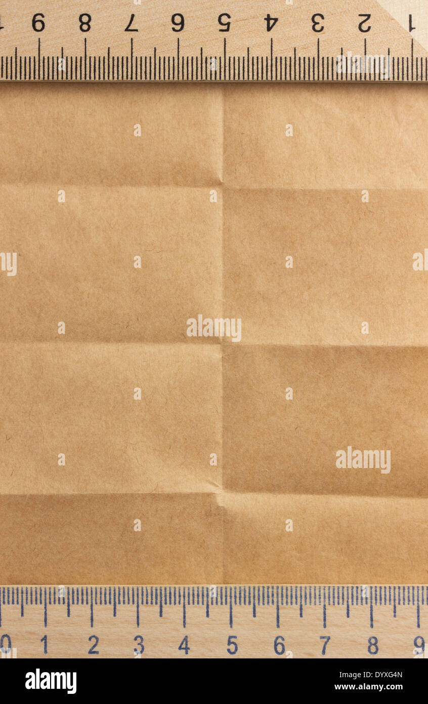 folded brown paper as texture Stock Photo - Alamy