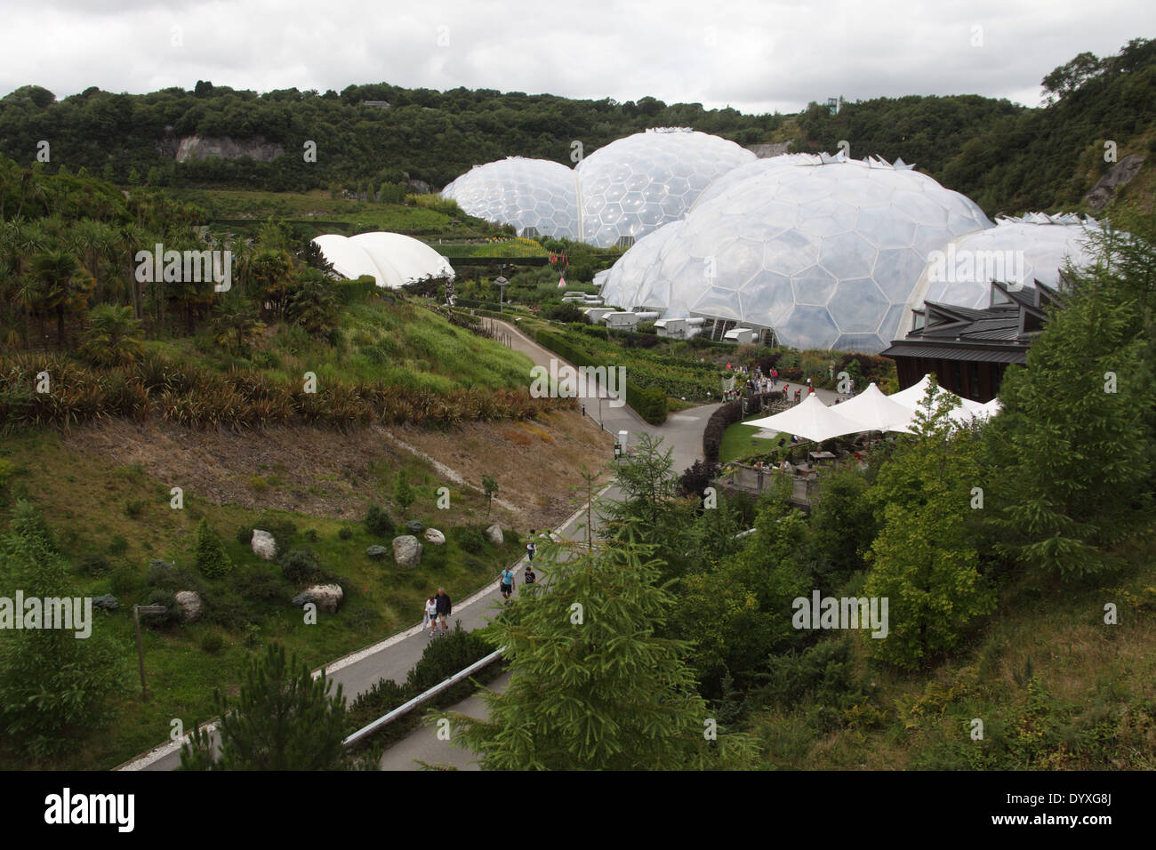 Eden project site hi-res stock photography and images - Alamy
