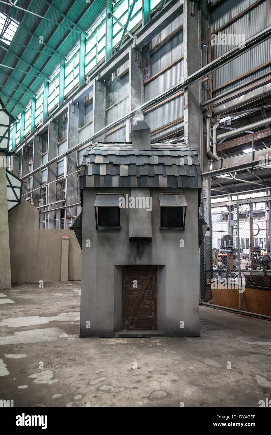 Art Installation by Randi & Katrine called The Village. Biennale of ...