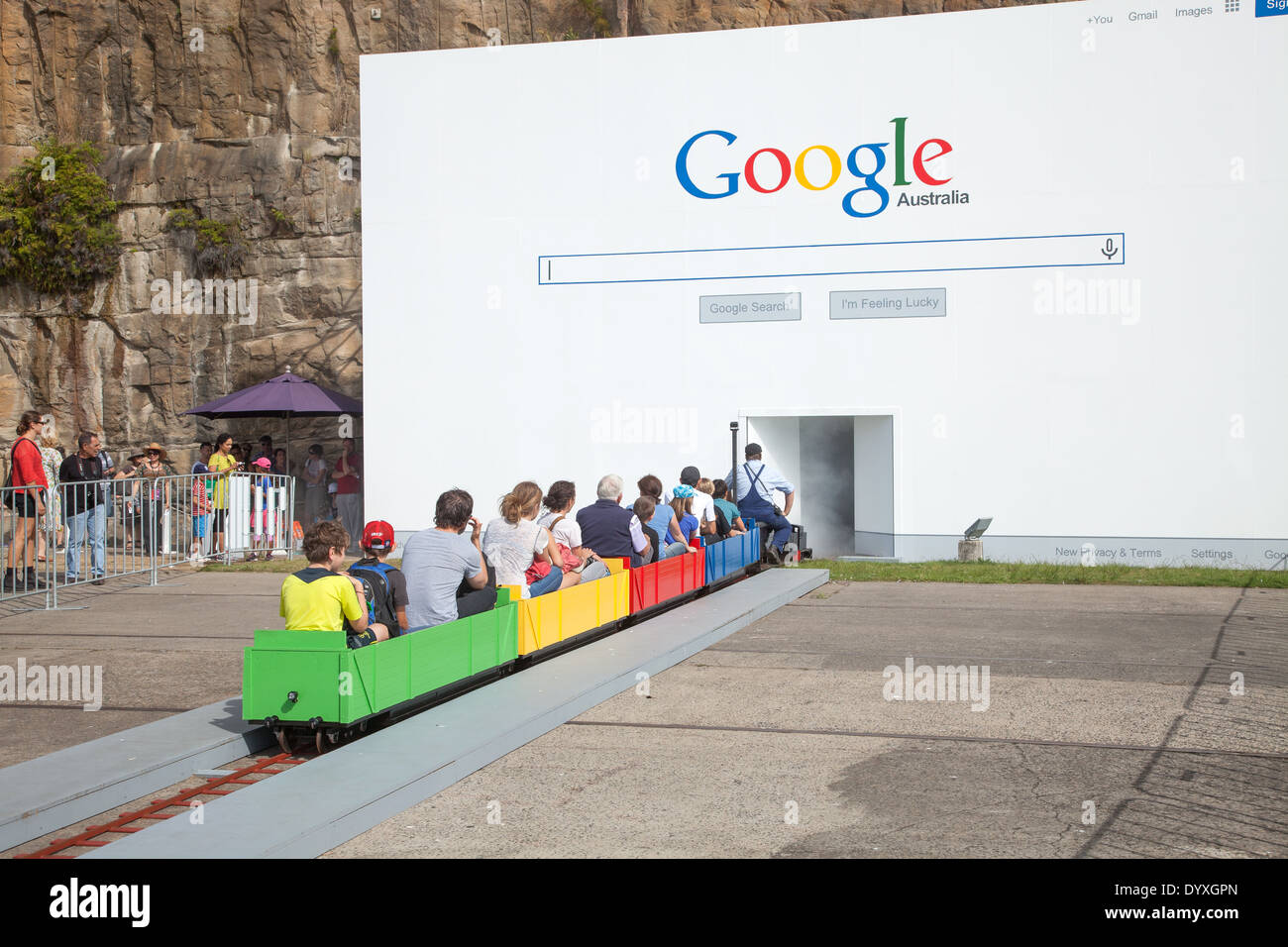 Artist Callum Morton's 'Search Engine' installation at Sydney's ...