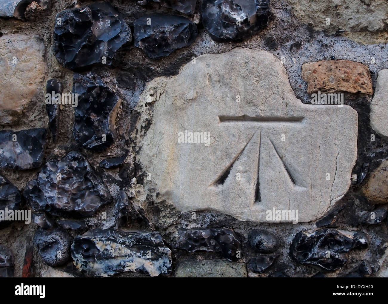 Bench marks for Surveying purposes Stock Photo - Alamy