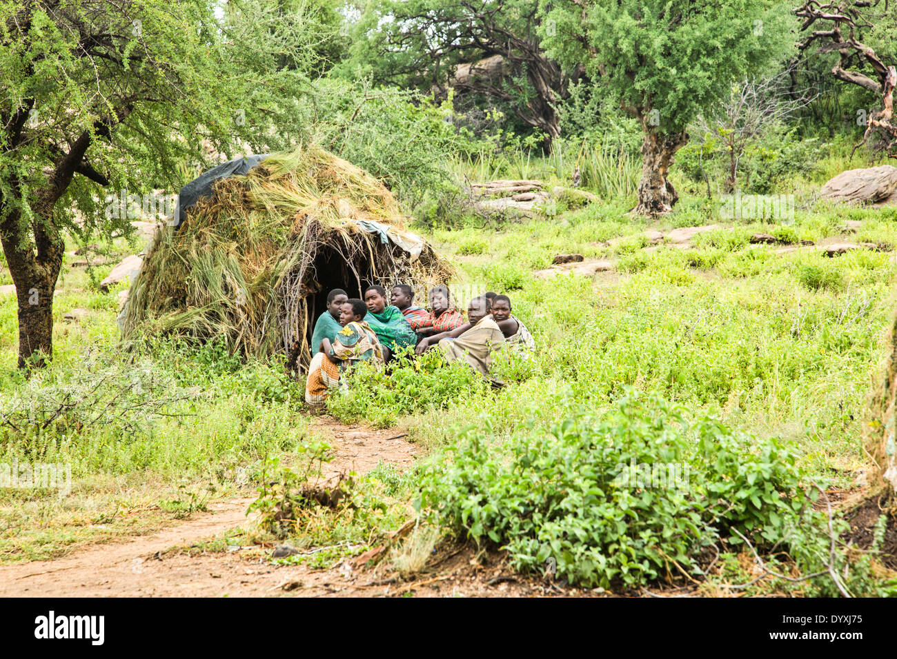 Hadza of tanzania women hi-res stock photography and images - Alamy