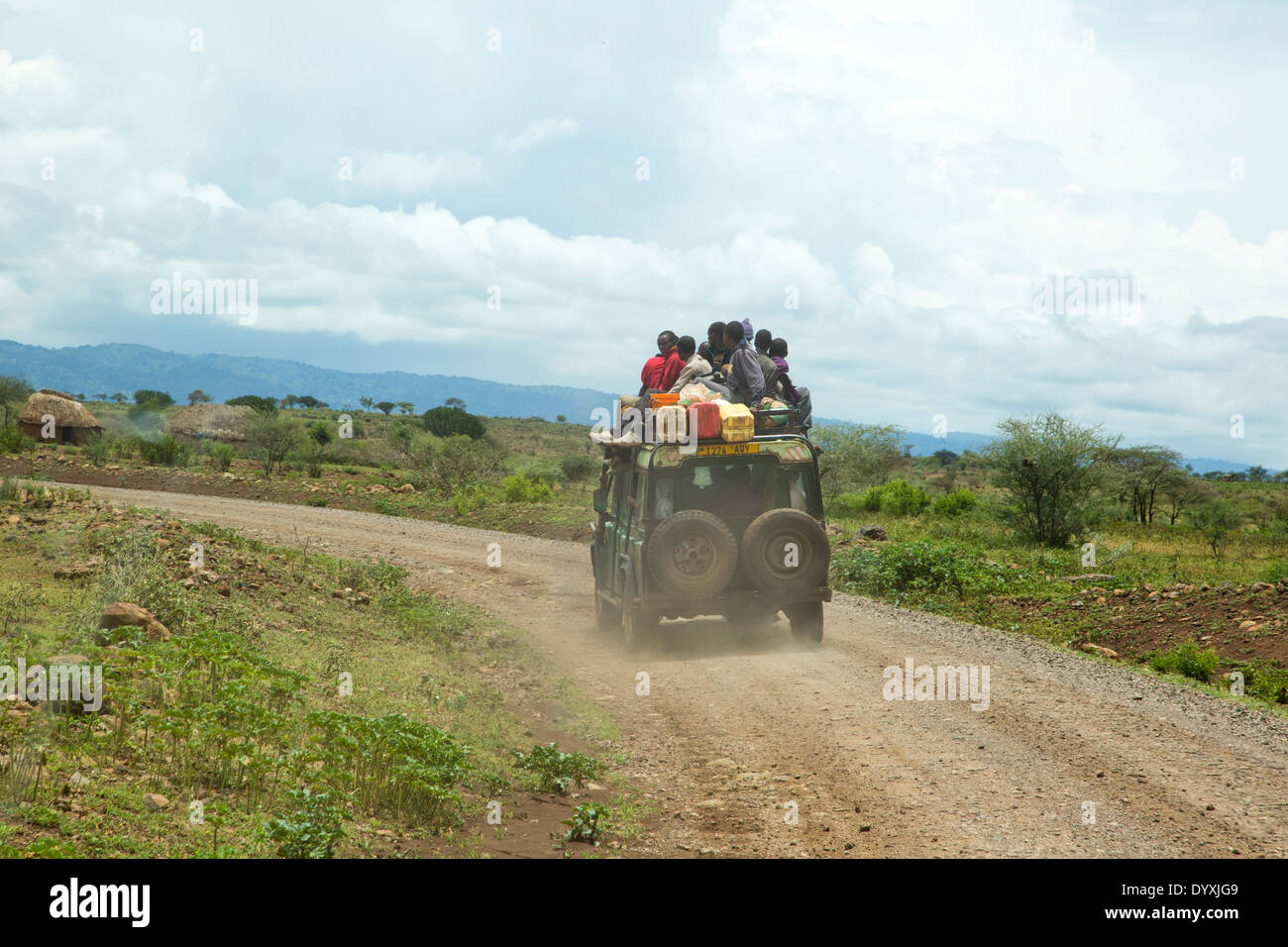 Overloaded car africa hi-res stock photography and images - Alamy