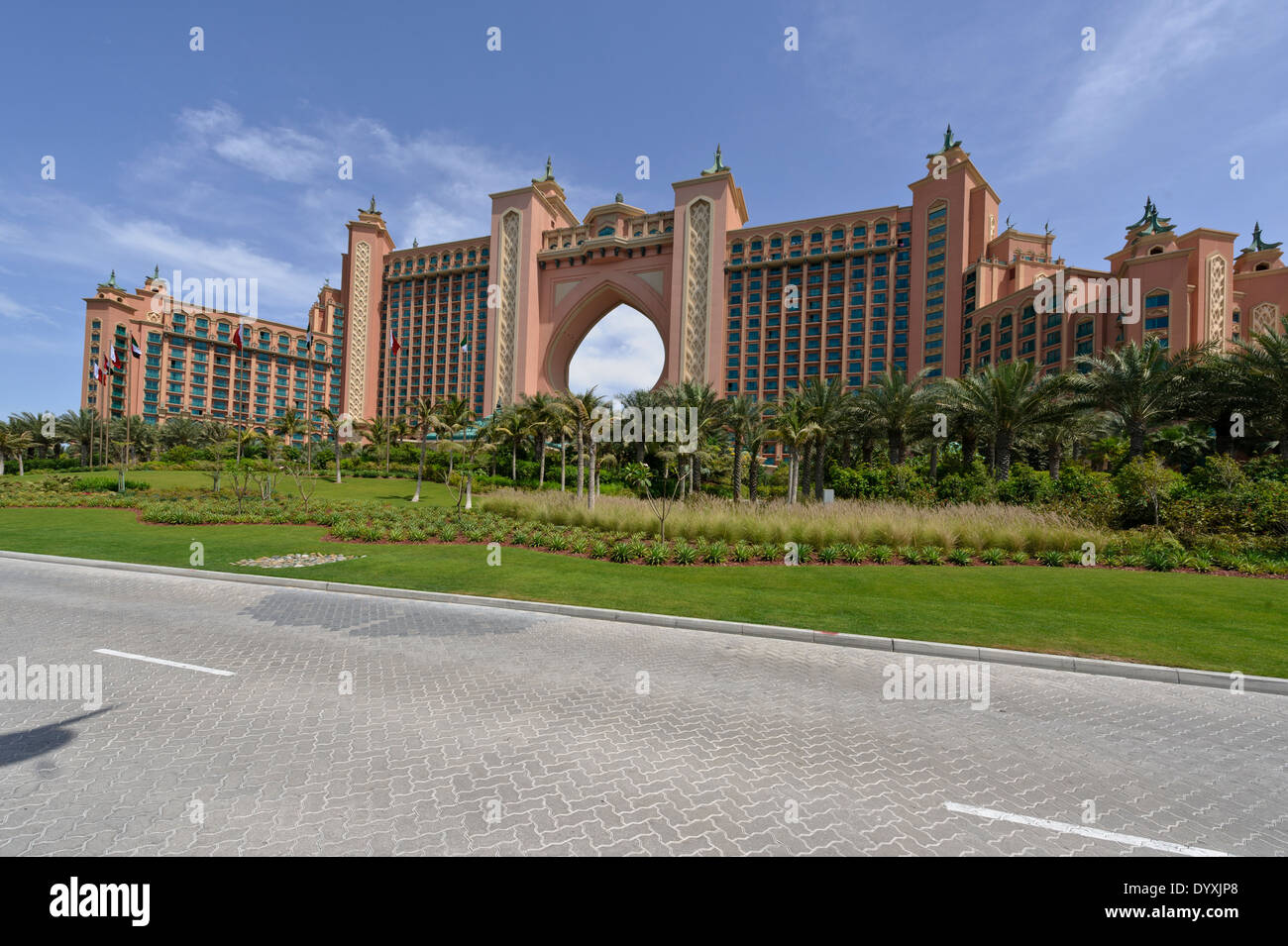 Atlantis, The Palm Hotel, Dubai, United Arab Emirates, UAE Stock Photo ...