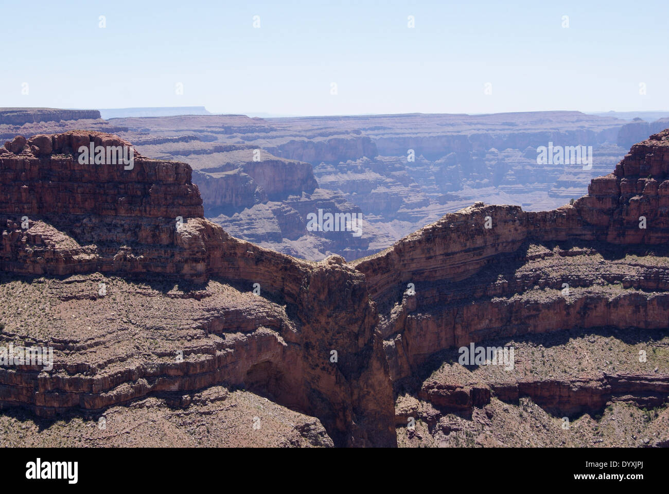 Eagle Point at the West Rim of the Grand Canyon Stock Photo - Alamy
