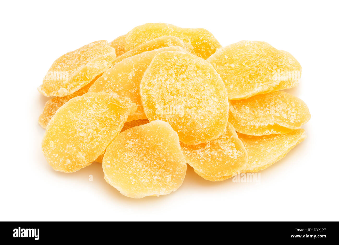 candied ginger isolated Stock Photo - Alamy