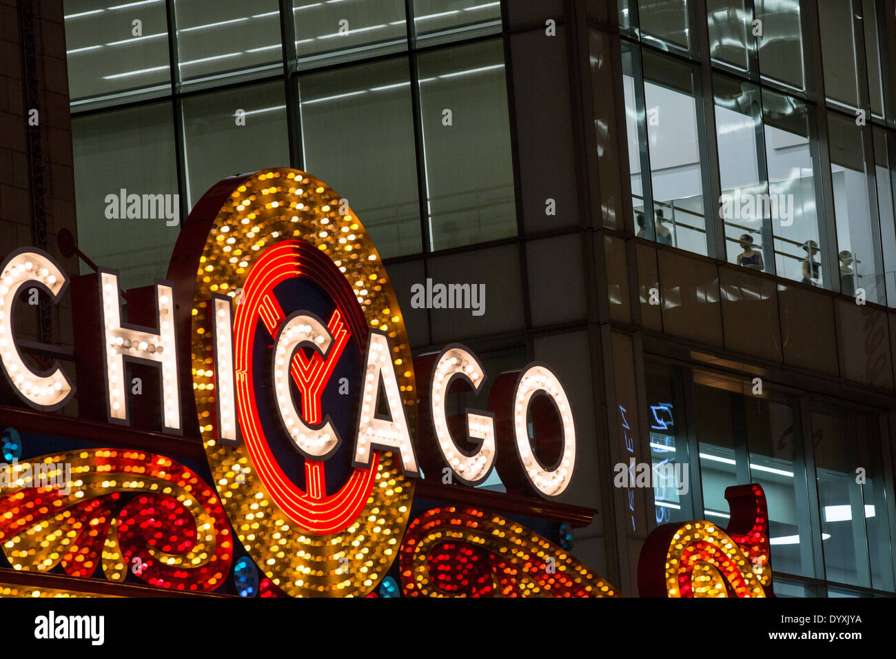 Chicago theatre dancers hi-res stock photography and images - Alamy
