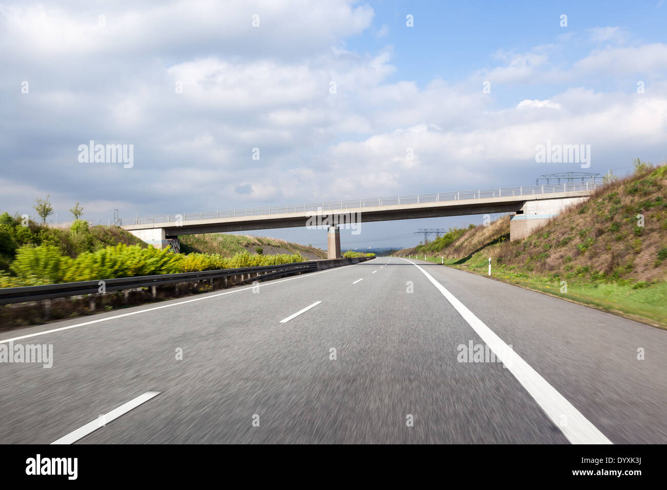 on the highway there is a bridge which runs the longest left off Stock ...