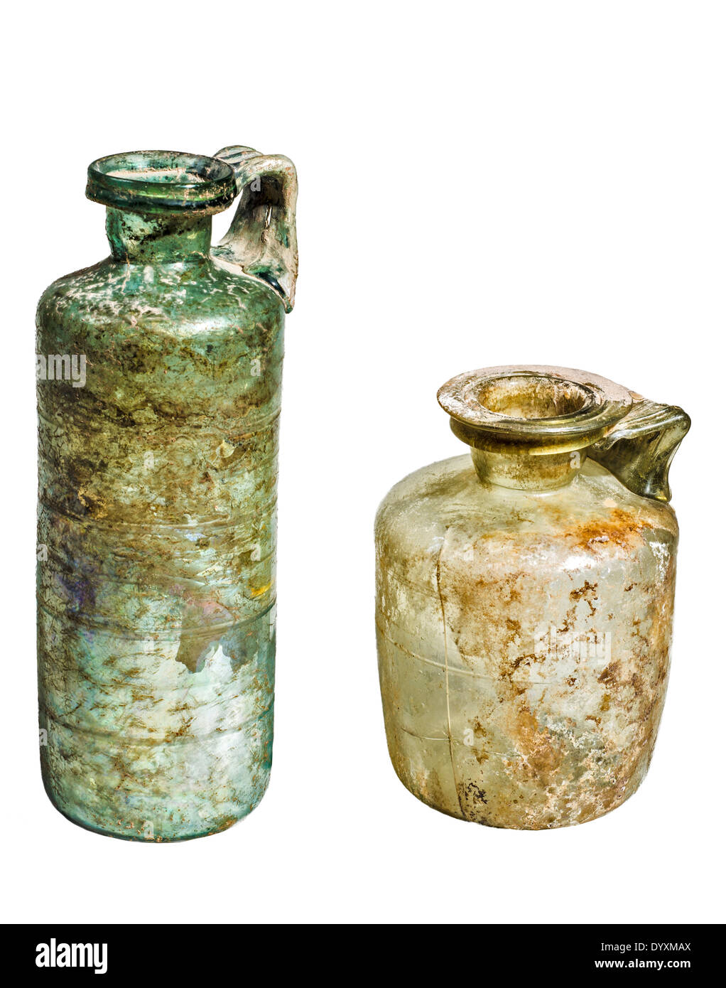 Antique roman glass Cut Out Stock Images & Pictures - Alamy