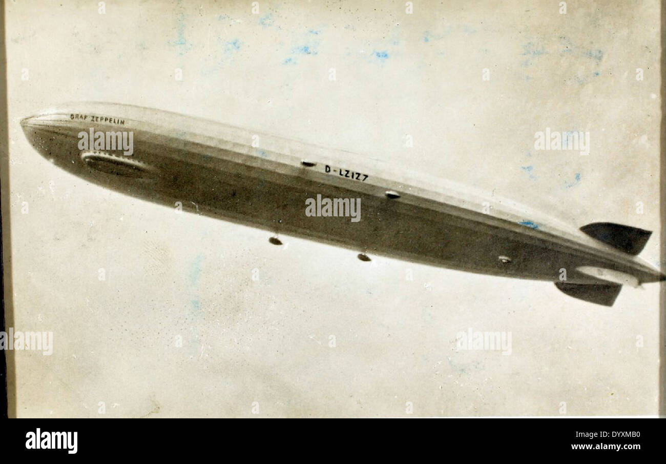 The Zeppelin LZ 127, known as the Graf Zeppelin, was a German rigid ...