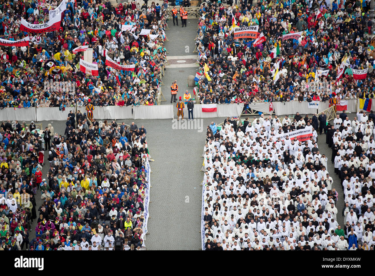 Canonization Saints St Peters Basilica High Resolution Stock ...