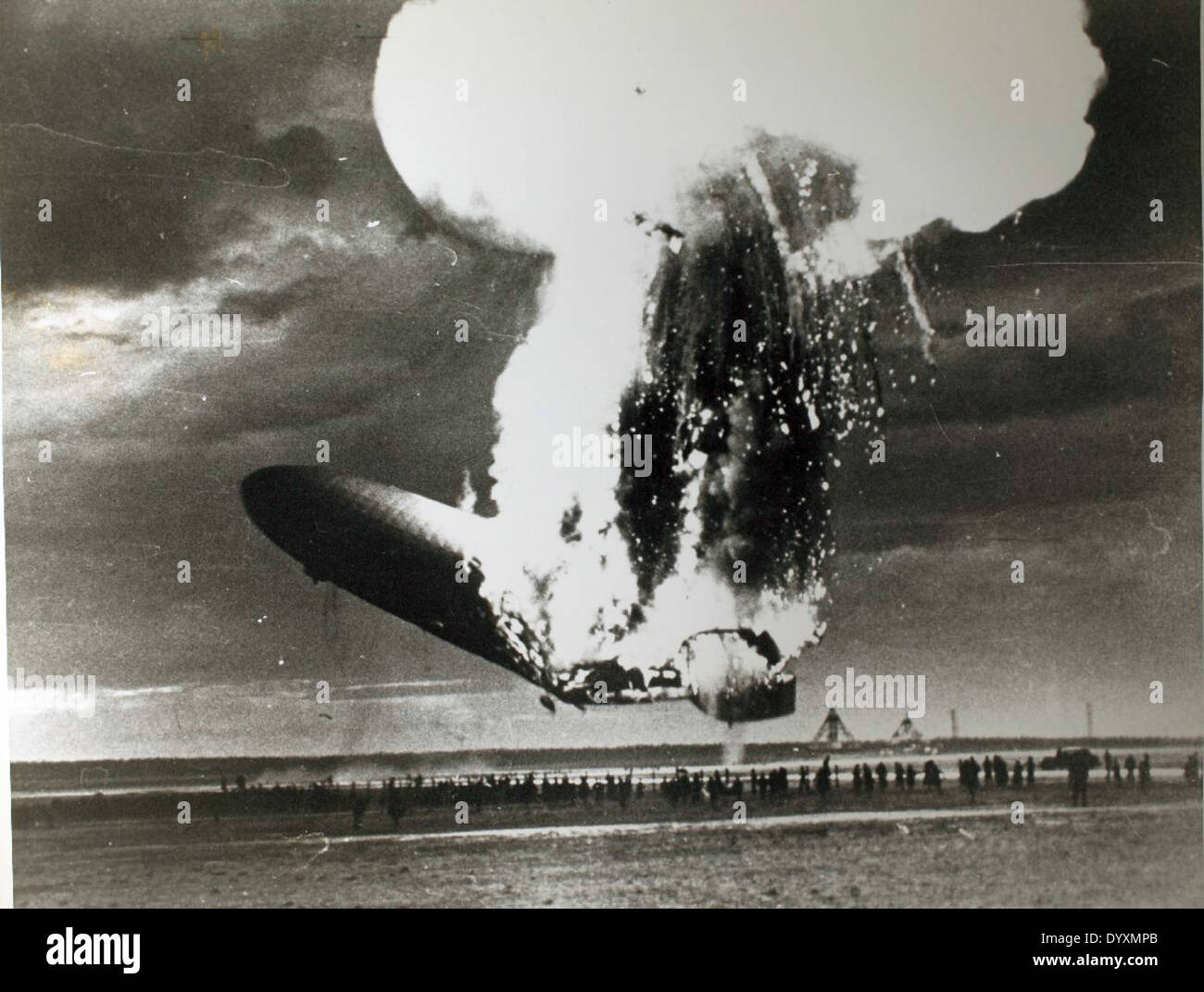 The Zeppelin Hindenburg was a German rigid airship famous for its ...