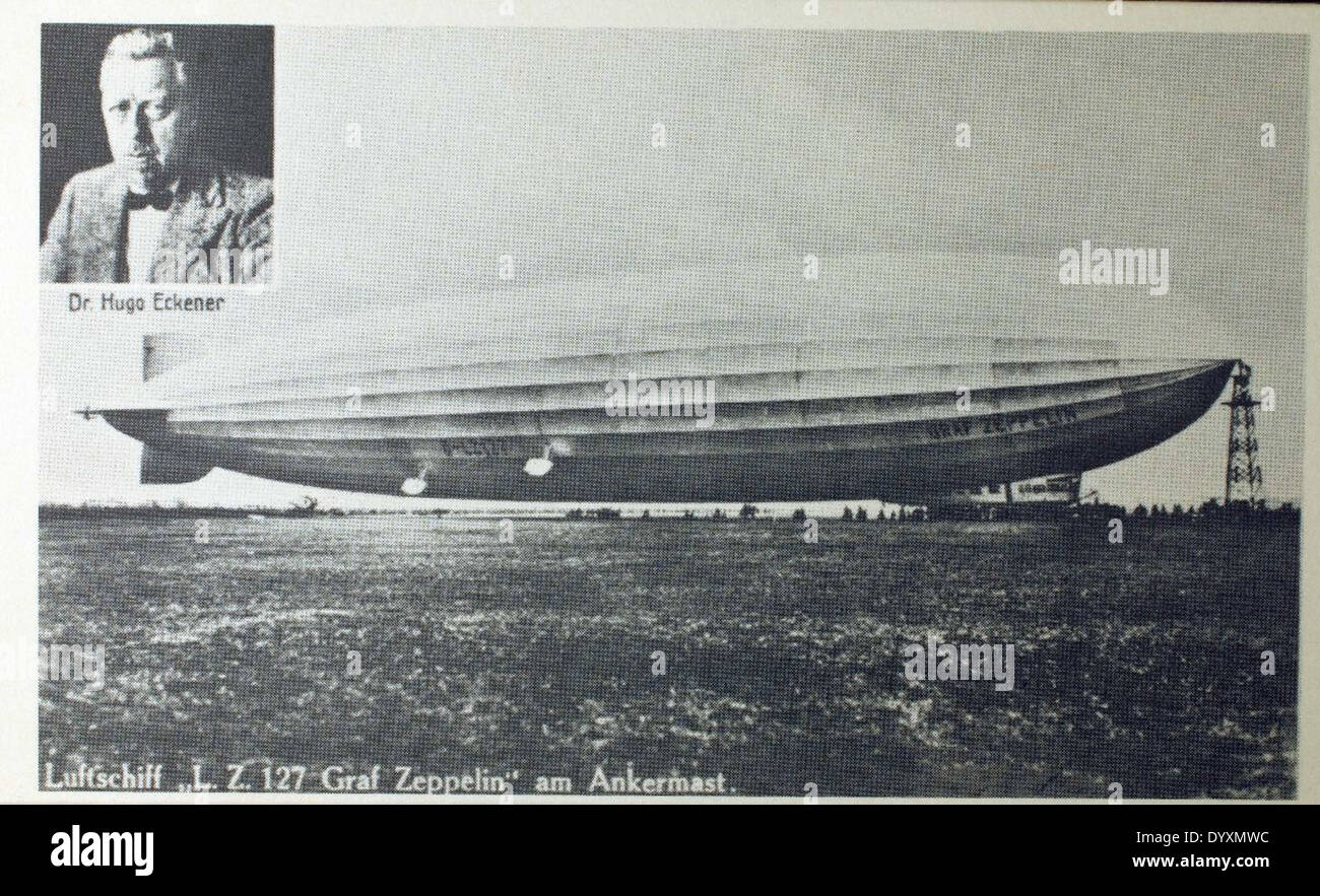 The Zeppelin LZ 127 Graf Zeppelin was one of the most iconic airships ...