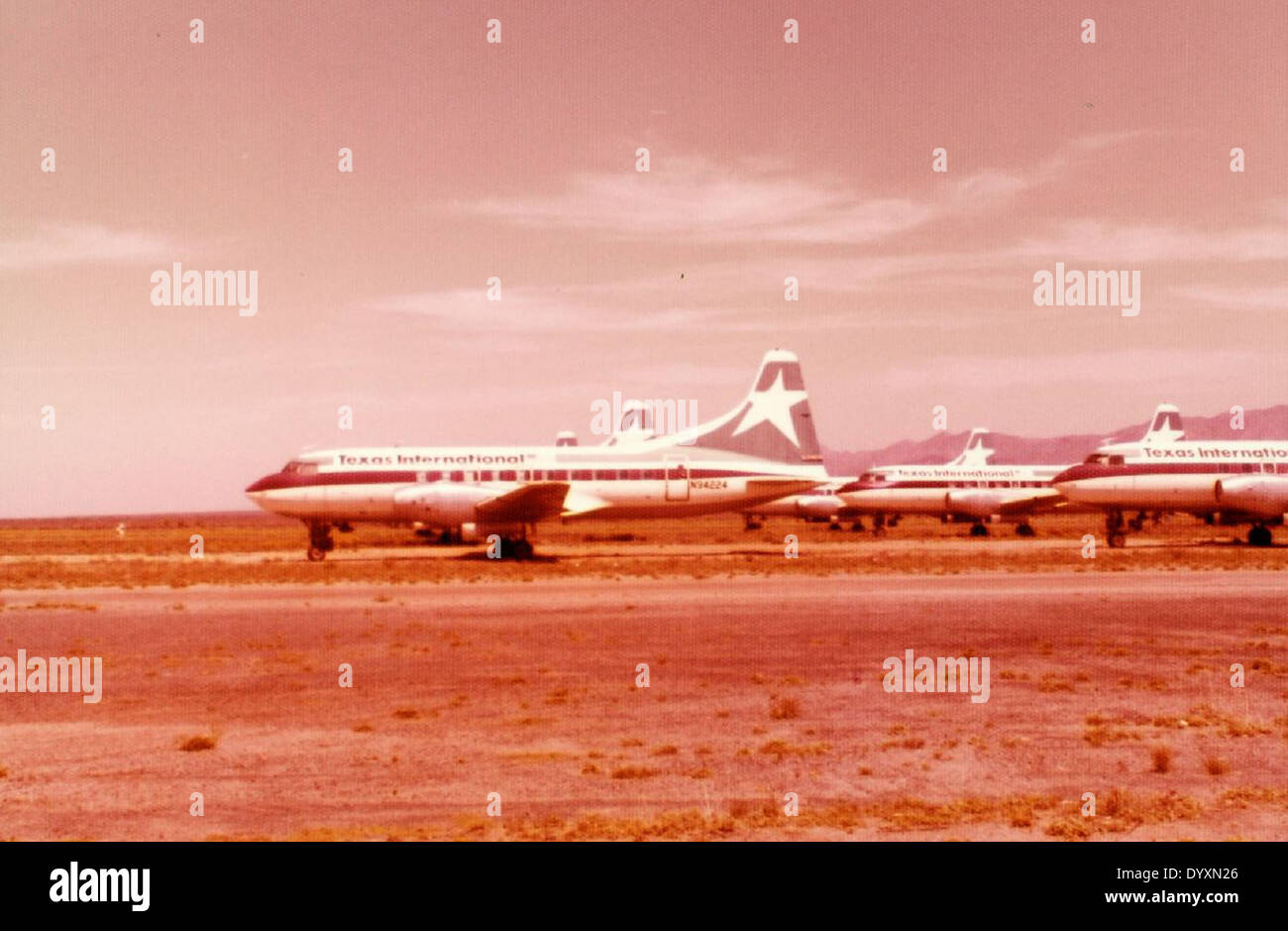 Convair, CV-600-240D, Convair Liner Stock Photo - Alamy