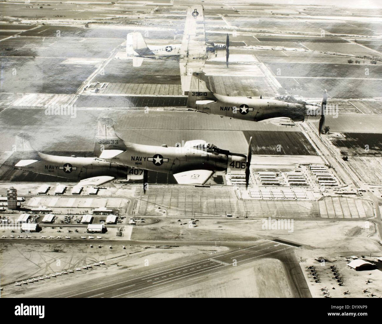 Douglas, AD-6 (A-1H), Skyraider Stock Photo - Alamy