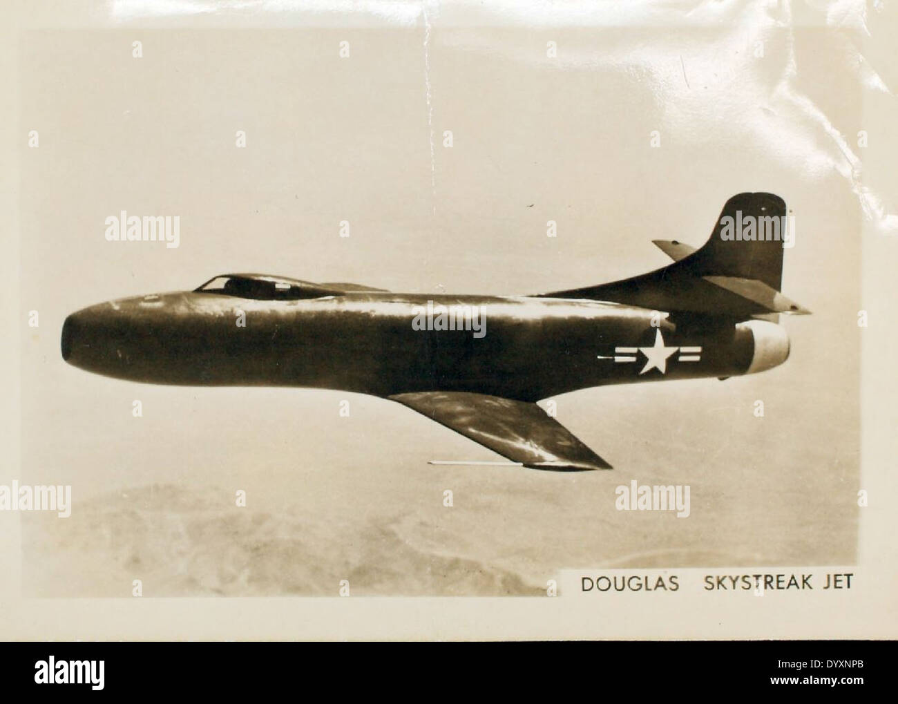 The Douglas D-558-1 Skystreak was a high-speed research aircraft ...