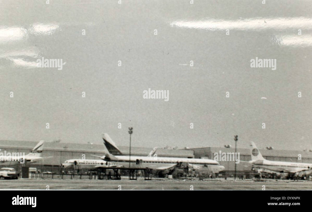 The Douglas DC-8 is a four-engine commercial jet airliner introduced by ...