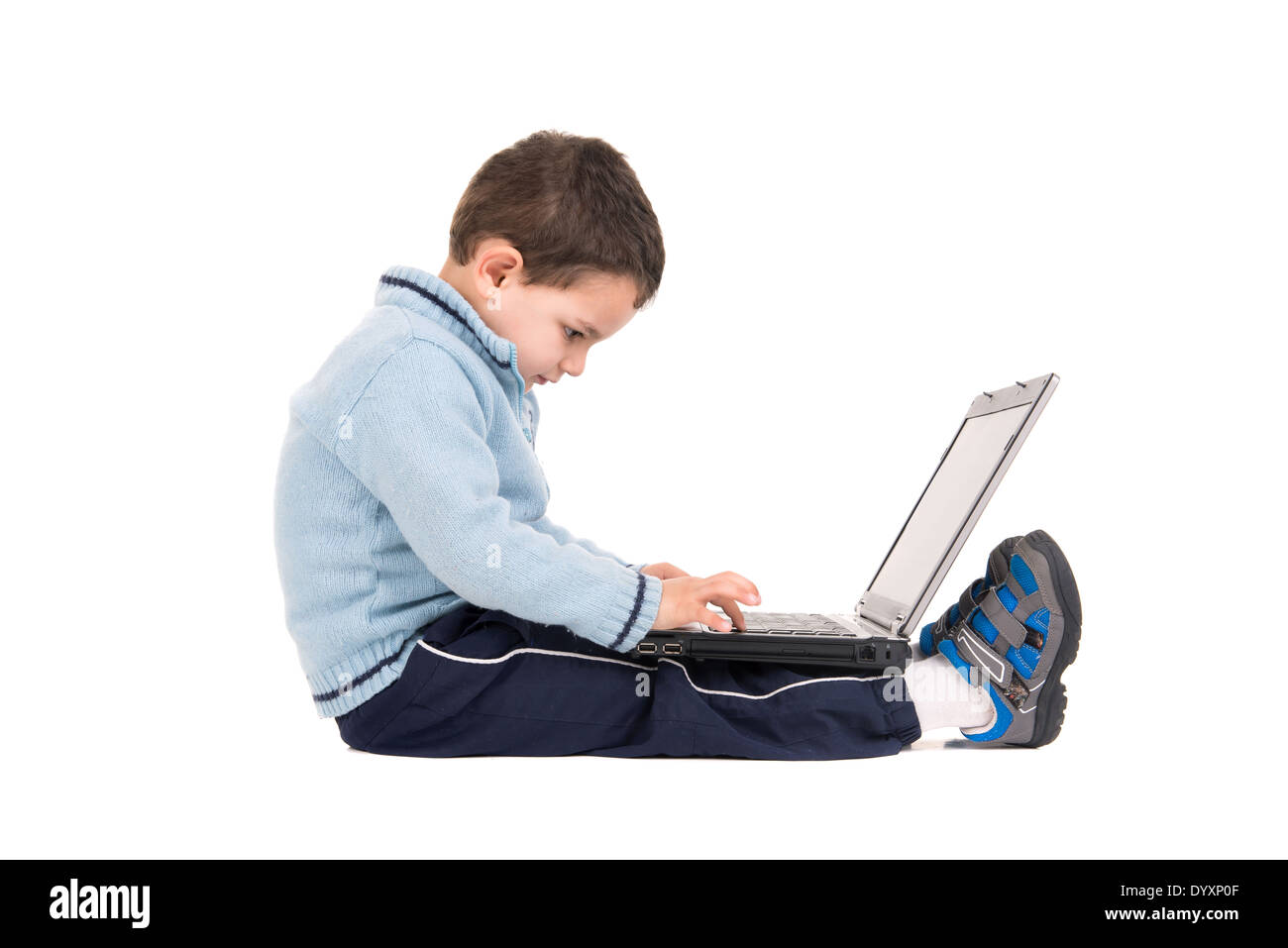 Kids laughing computer hi-res stock photography and images - Alamy