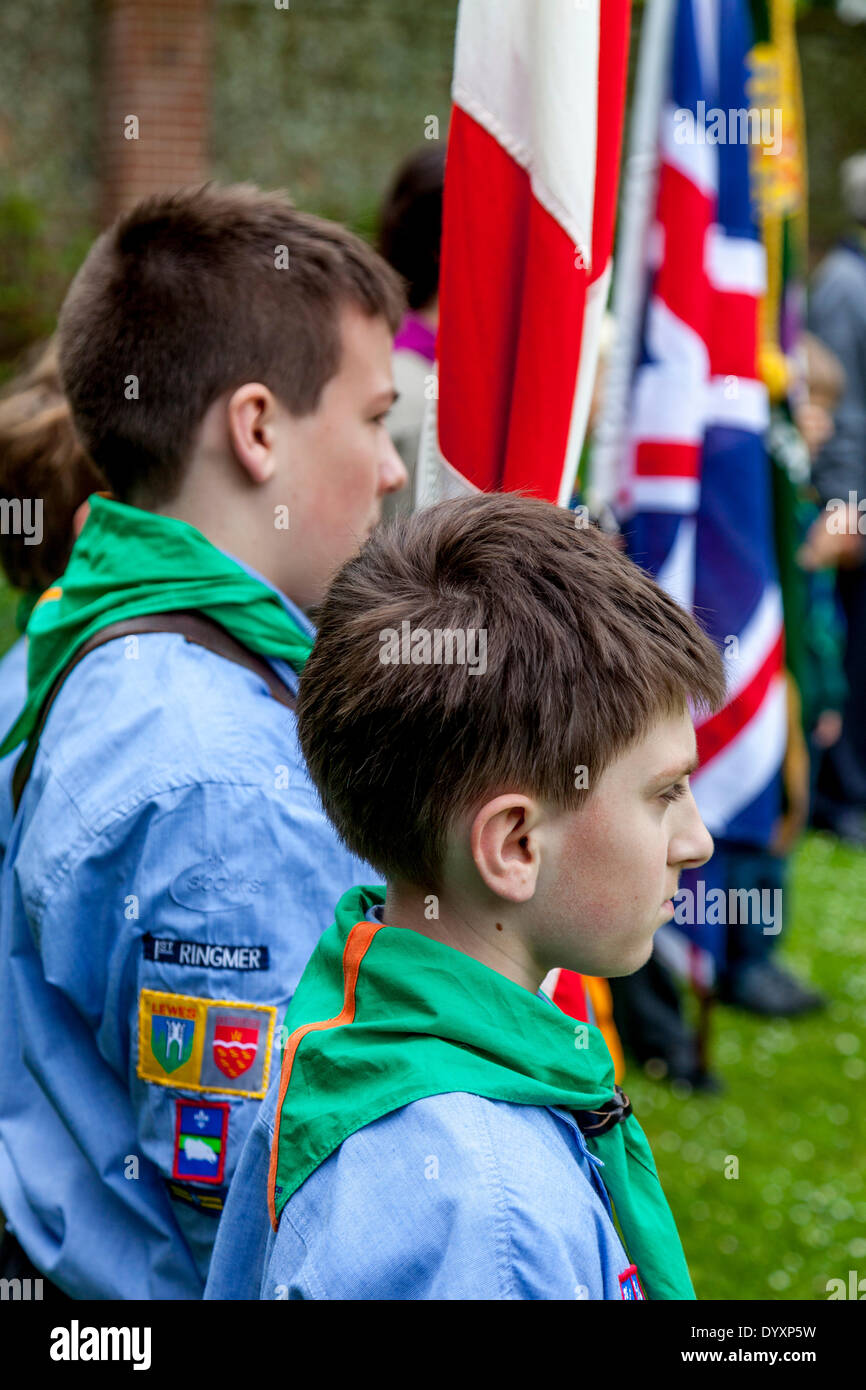 Boy scouts cub scouts in hi-res stock photography and images - Alamy