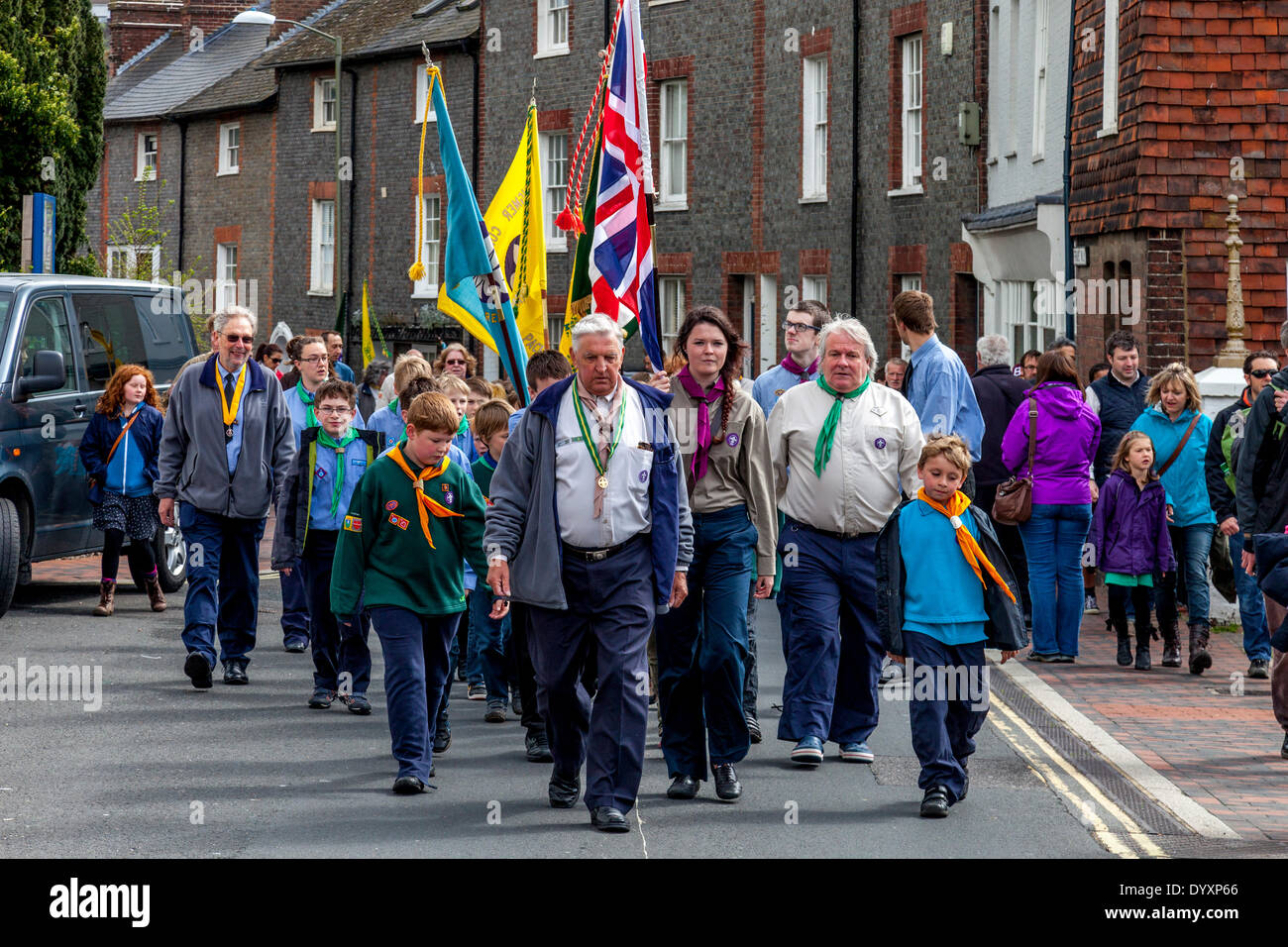 Cub scout in uniform hi-res stock photography and images - Alamy