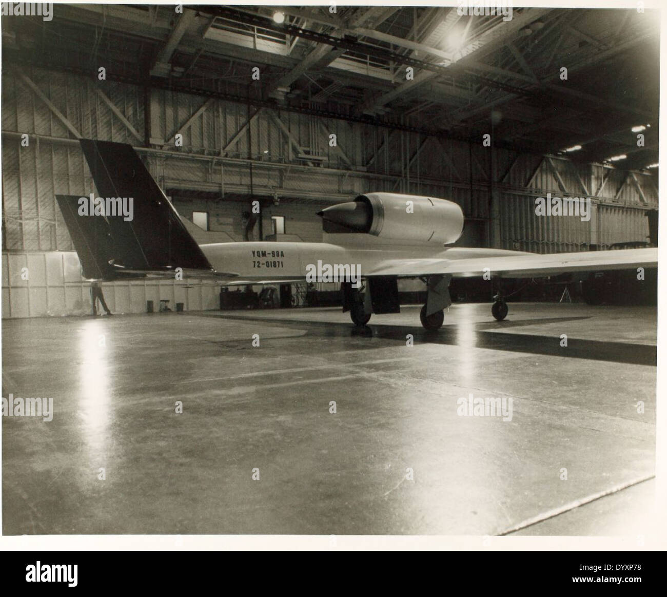 The Teledyne Ryan YQM-98A, an unmanned aerial vehicle (UAV) developed ...